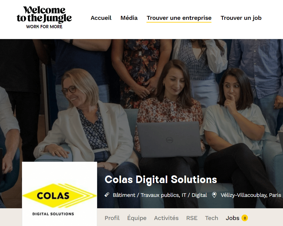 Welcome to…Welcome to the jungle ! - Colas Digital Solutions Welcome to…Welcome to the jungle ! - Colas Digital Solutions